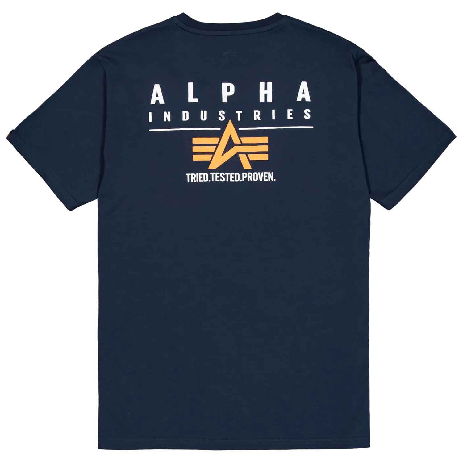 Alpha Industries - Puff Print Logo Back Print T-Shirt - Rep Blue - online kaufen - MILITARY.EU Shop