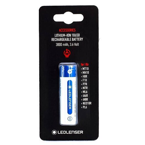 Ledlenser - 18650 3000 mAh Akku für MT10-Taschenlampe - online kaufen - MILITARY.EU Shop