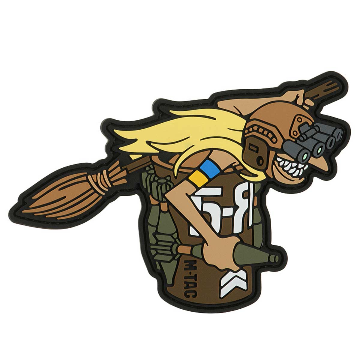 M-Tac Baba Yaga Horizontal 3D PVC Morale Patch - Full Color - Buy ...