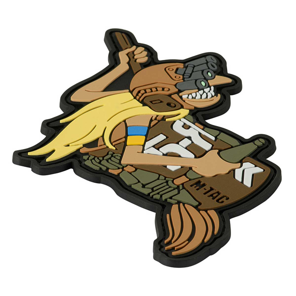 M-Tac Baba Yaga Vertical 3D PVC Morale Patch - Full Color - Buy Online ...