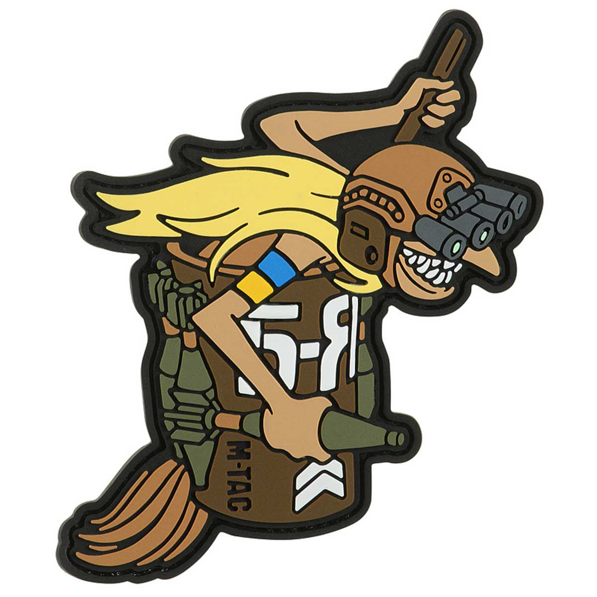 M-Tac Baba Yaga Vertical 3D PVC Morale Patch - Full Color - Buy Online ...