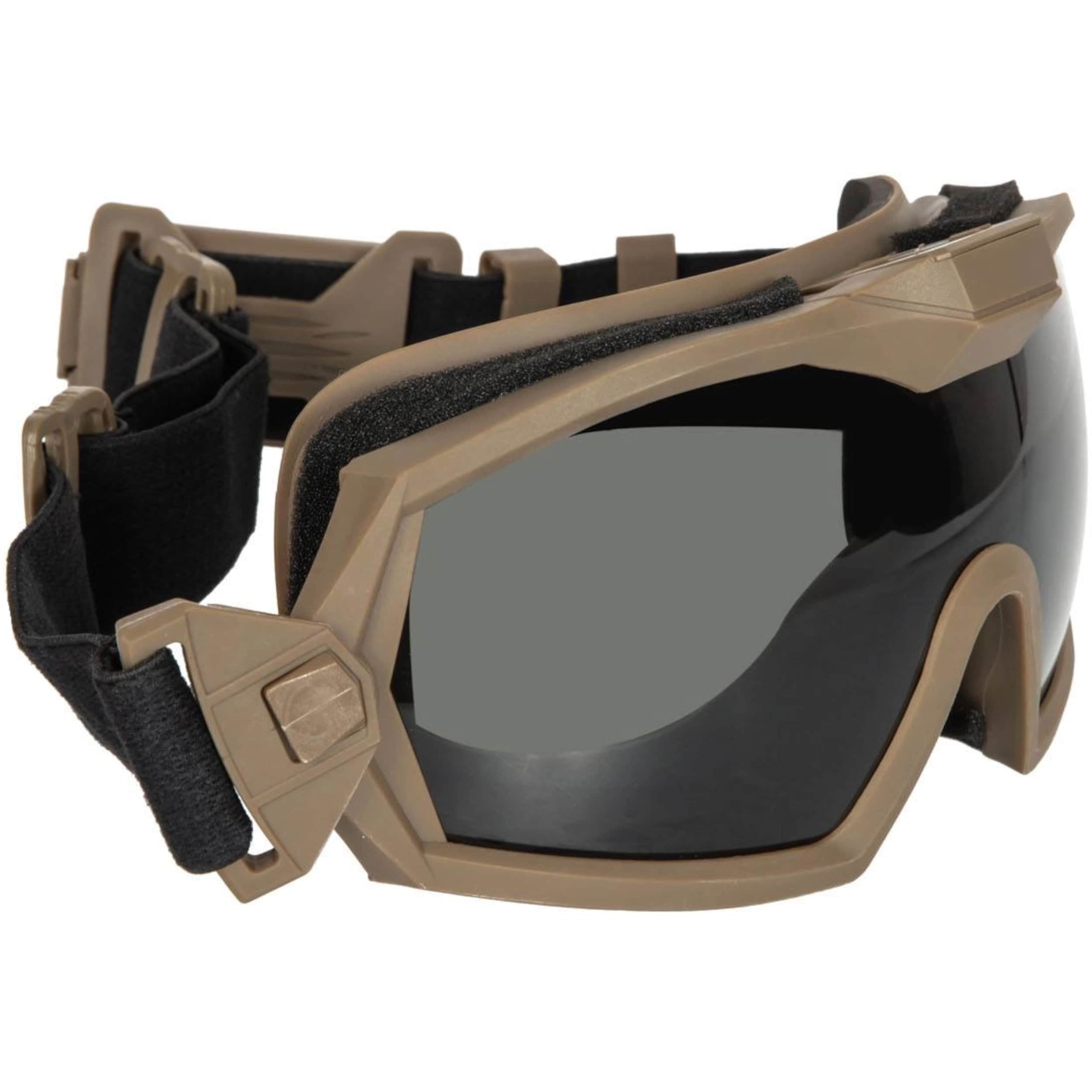 GFC Tactical Gogles with fan - Tan - Buy Online - MILITARY.EU Shop