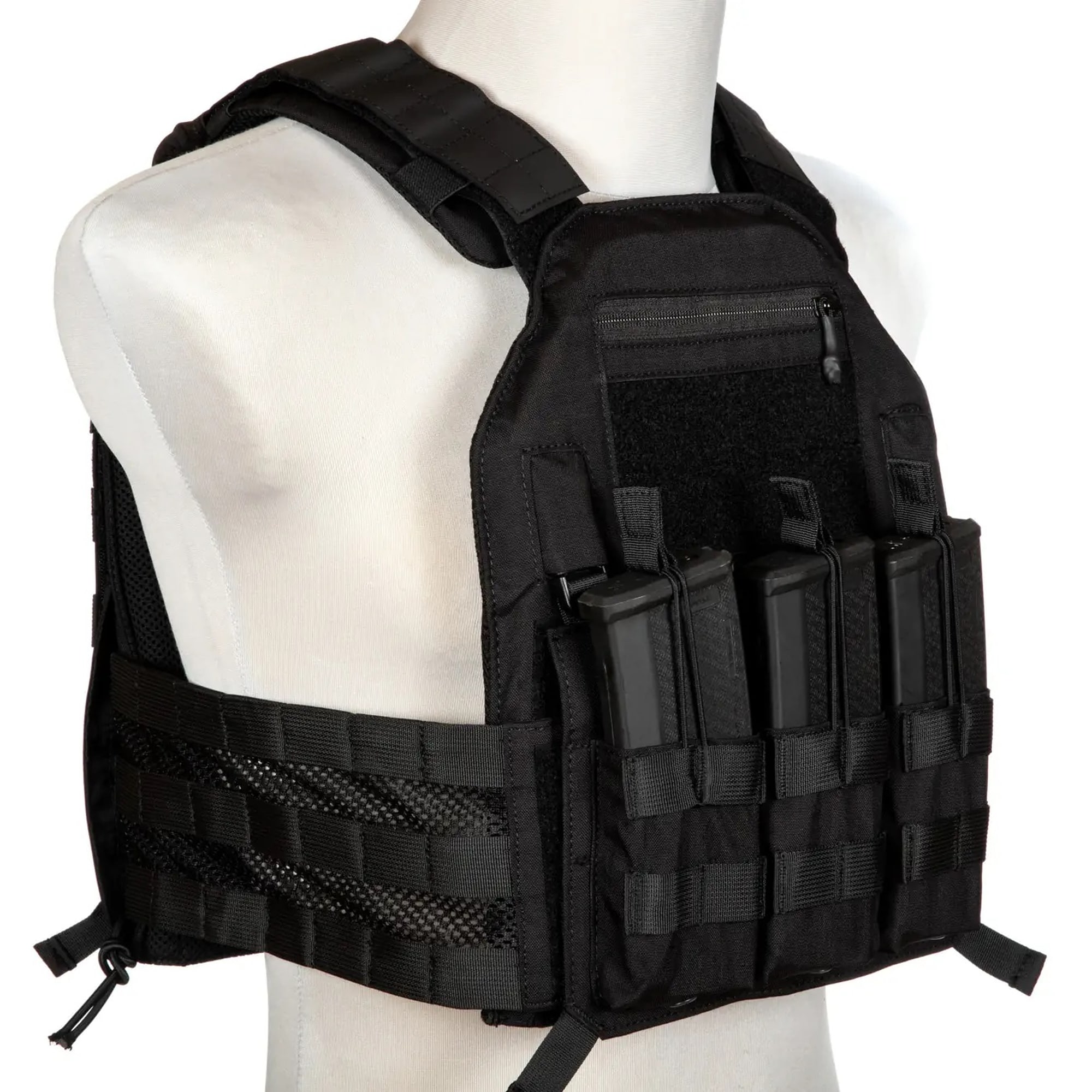 Emerson Plate Carrier 420 Tactical Vest - Black - Buy Online - MILITARY ...
