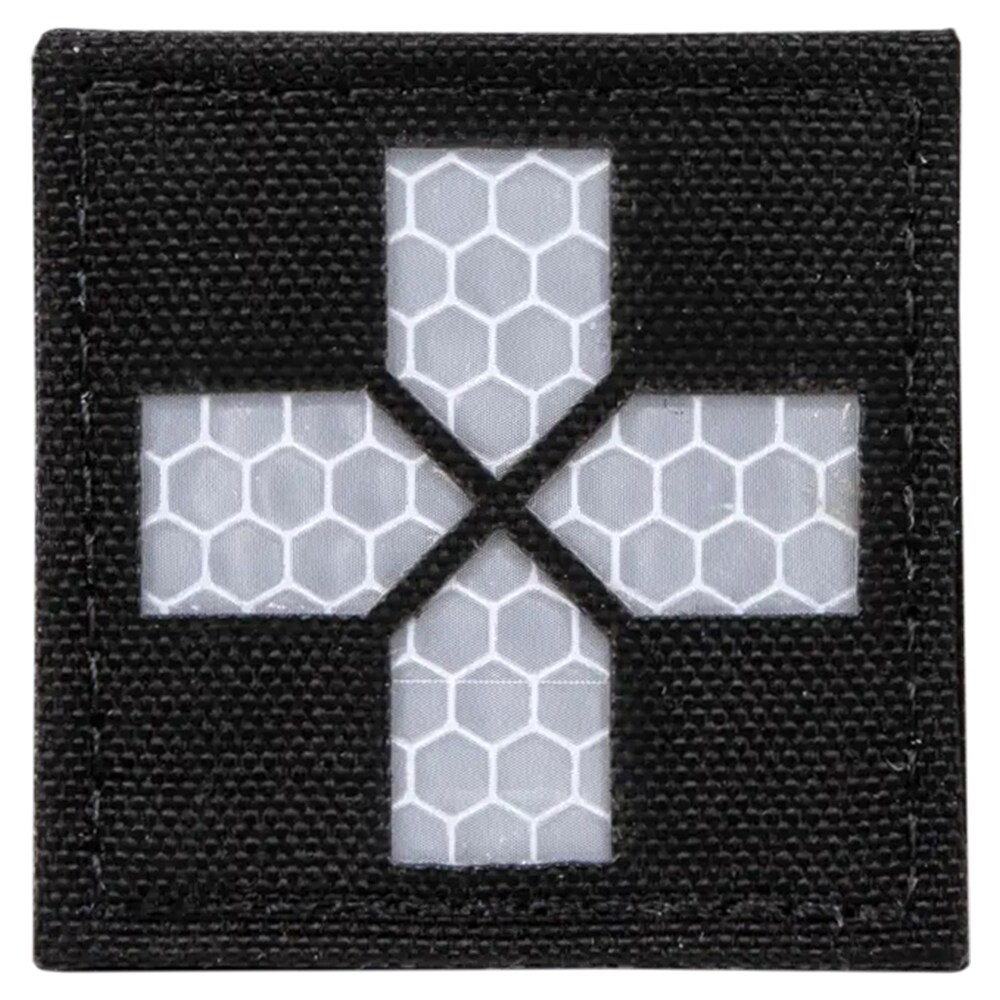 GTW Gear Med Cross reflective patch - Black - Buy Online - MILITARY.EU Shop