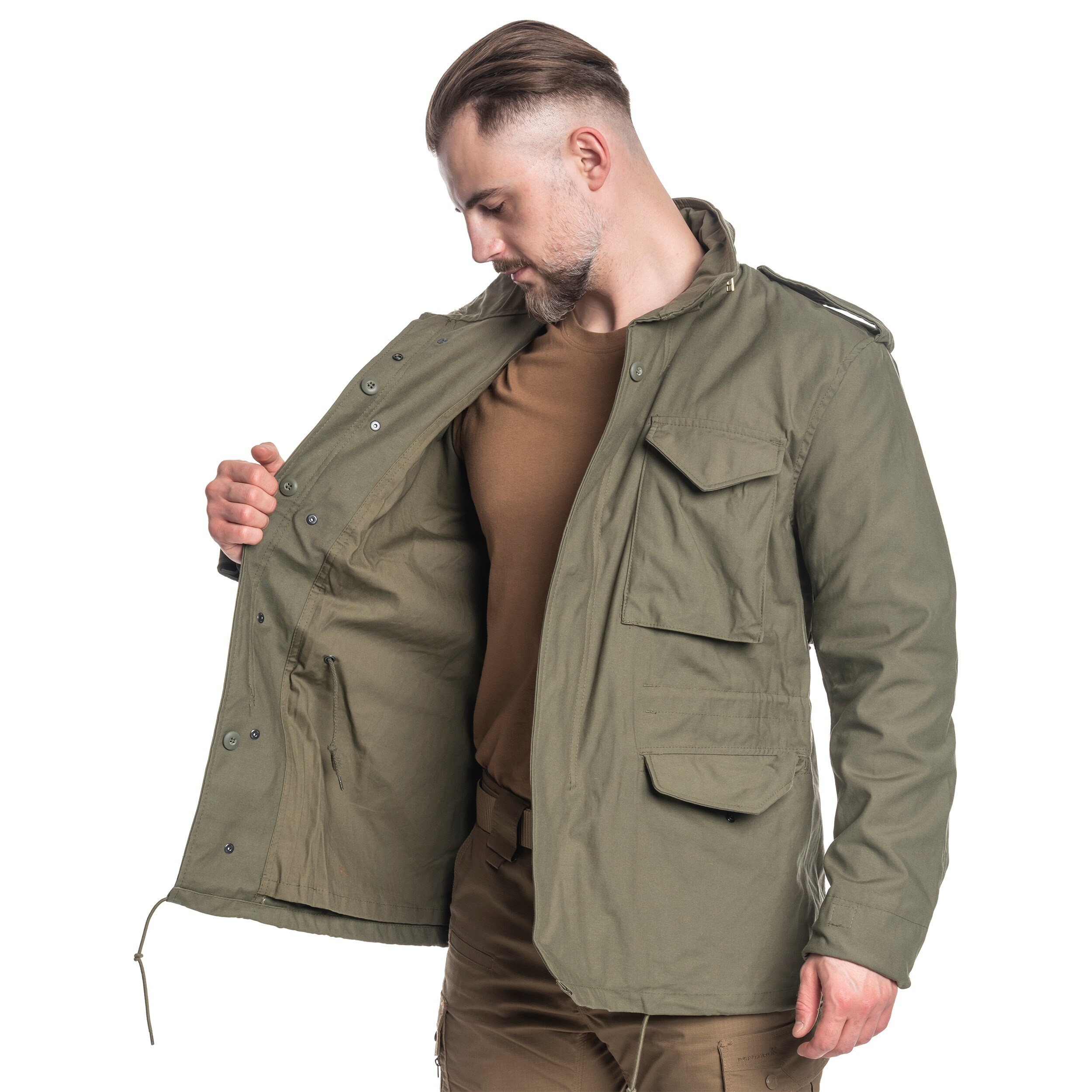 Mil-Tec Tessar US M65 Nyco Jacket - Olive - Buy Online - MILITARY.EU Shop