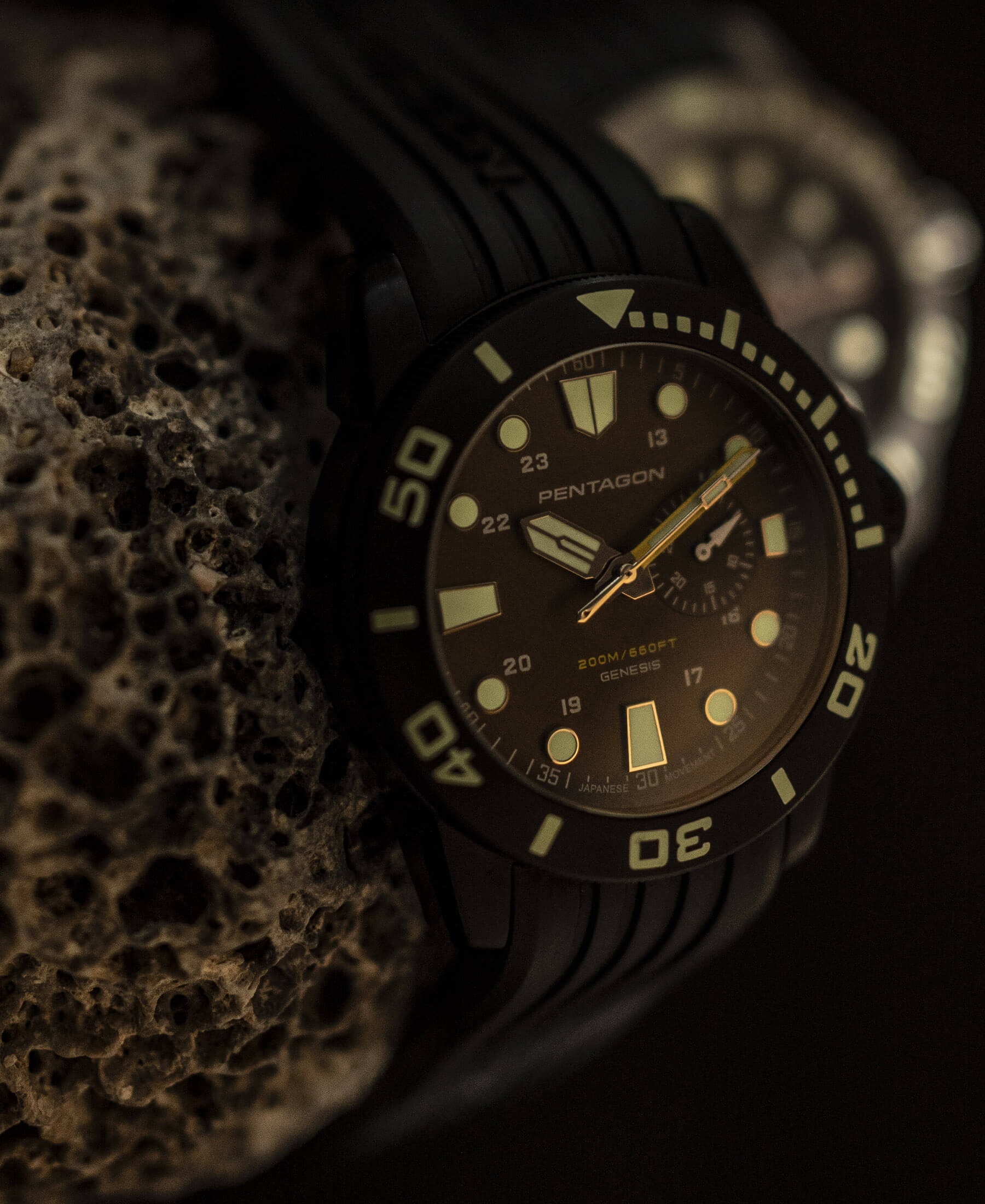 Watch Pentagon Genesis Limited - Black - Buy Online - MILITARY.EU Shop