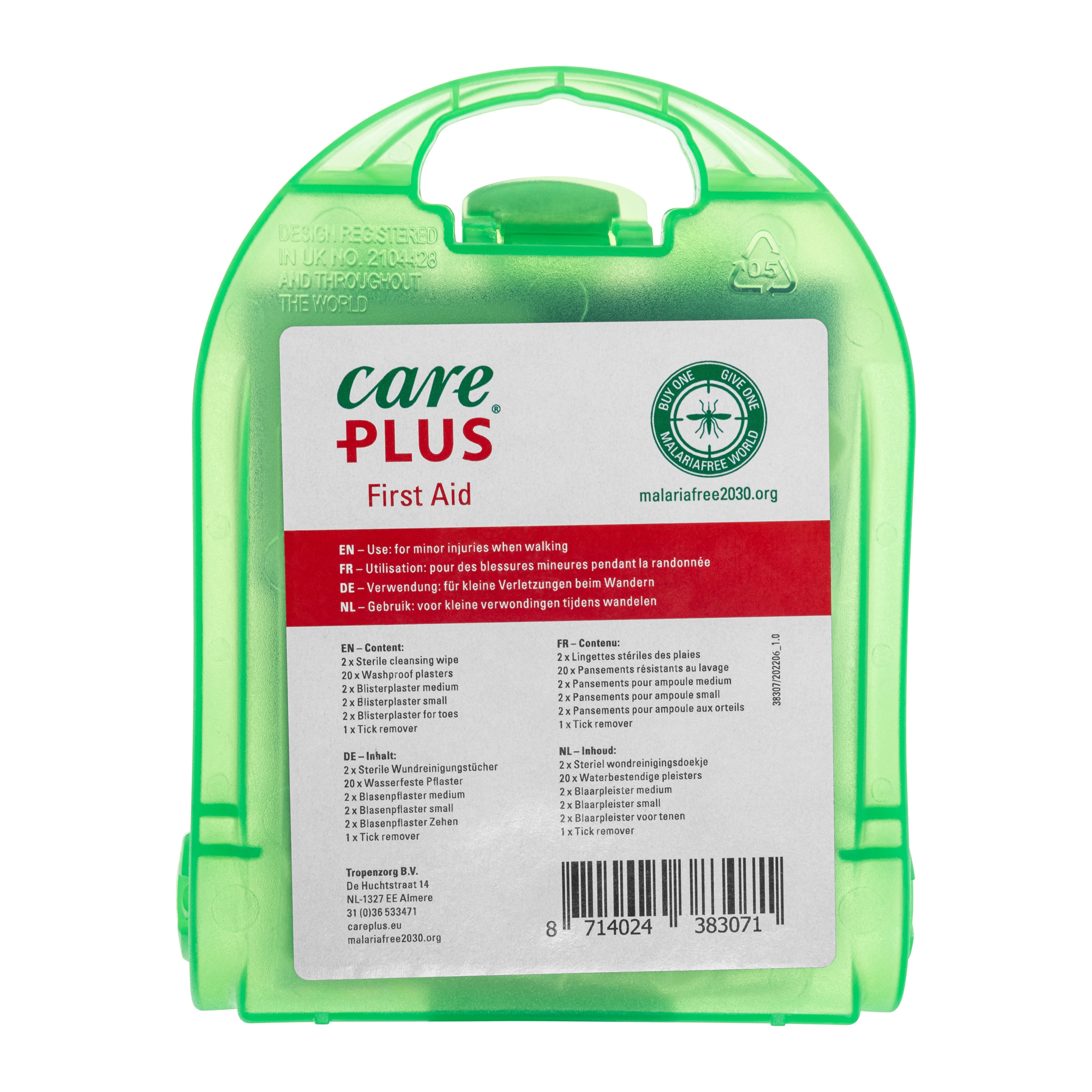 Care Plus First Aid Kit Light Walker - Green - Buy Online - MILITARY.EU ...