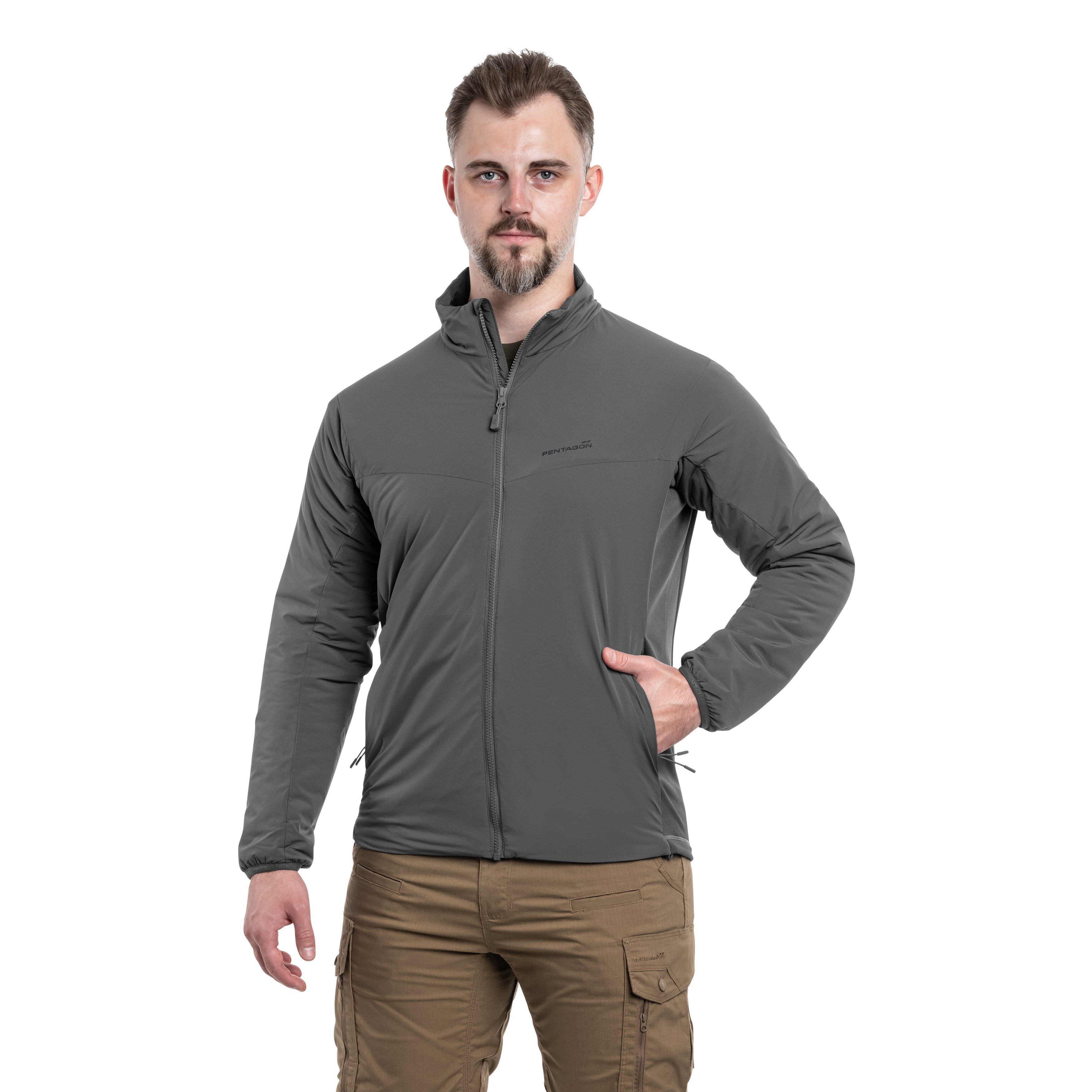 Pentagon Lynx Insulation Jacket - Cinder Grey - Buy Online - MILITARY ...
