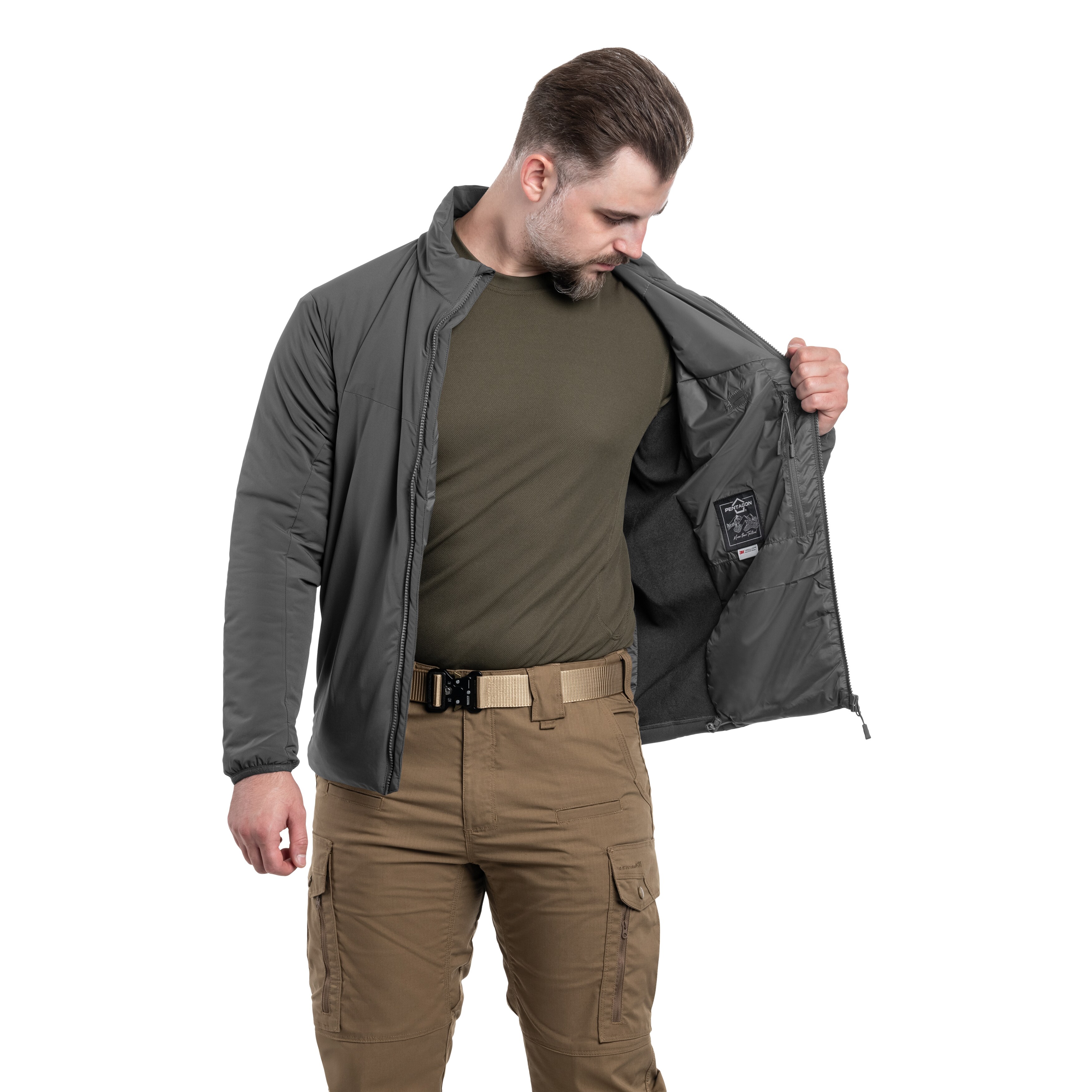 Pentagon Lynx Insulation Jacket - Cinder Grey - Buy Online - MILITARY ...