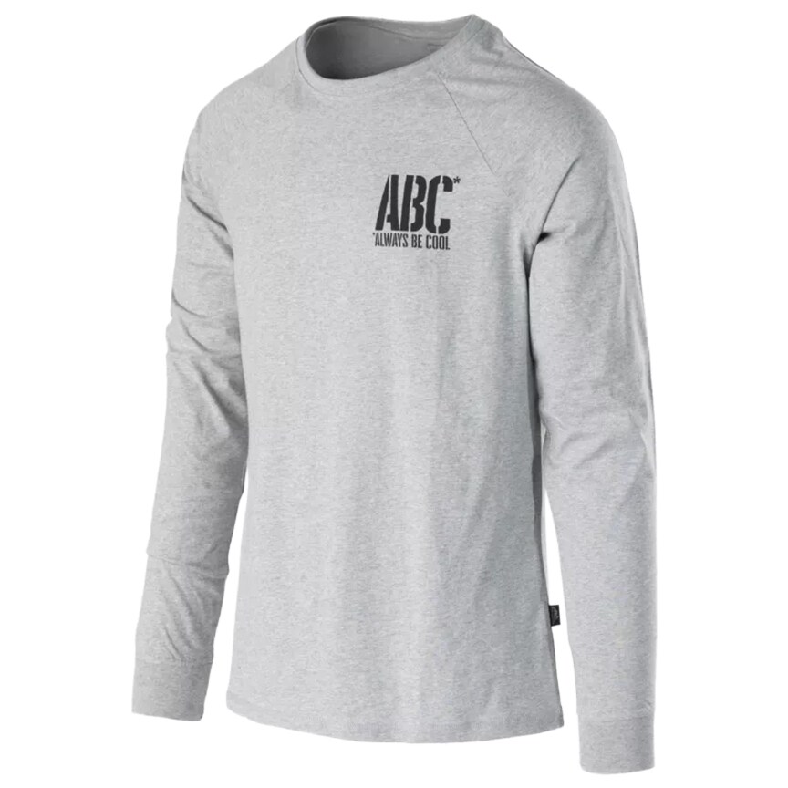 Helikon ABC Always Be Cool Long Sleeve T-shirt - Grey Melange - Buy Online - MILITARY.EU Shop