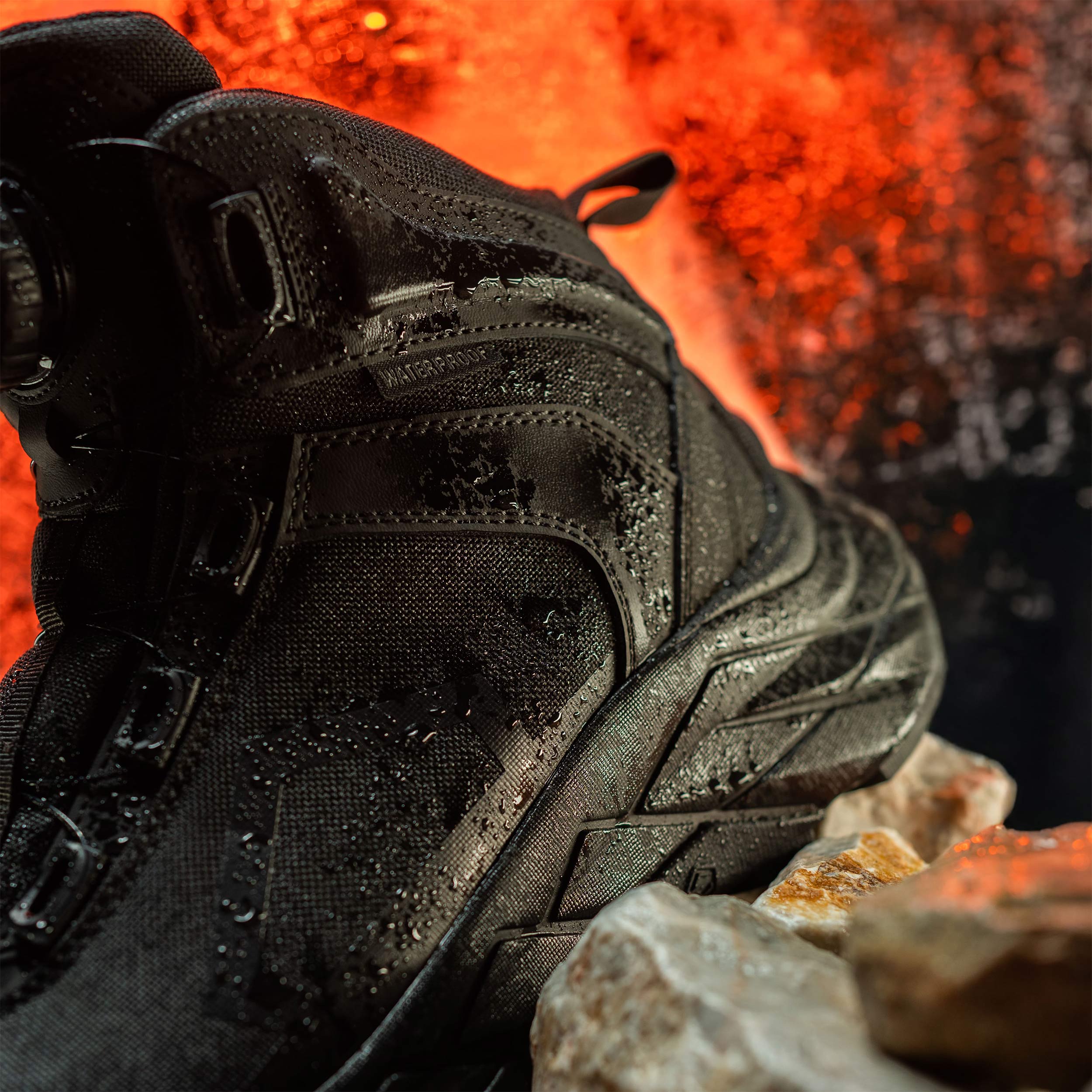 Pentagon Gravity 6'' Tactical WaterProof Fitgo Edition Boots - Black ...