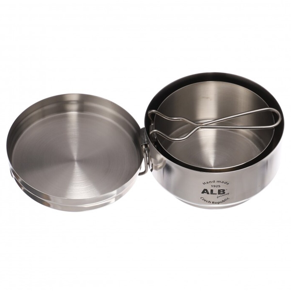3-piece ALB stainless steel mess tin - Buy Online - MILITARY.EU Shop
