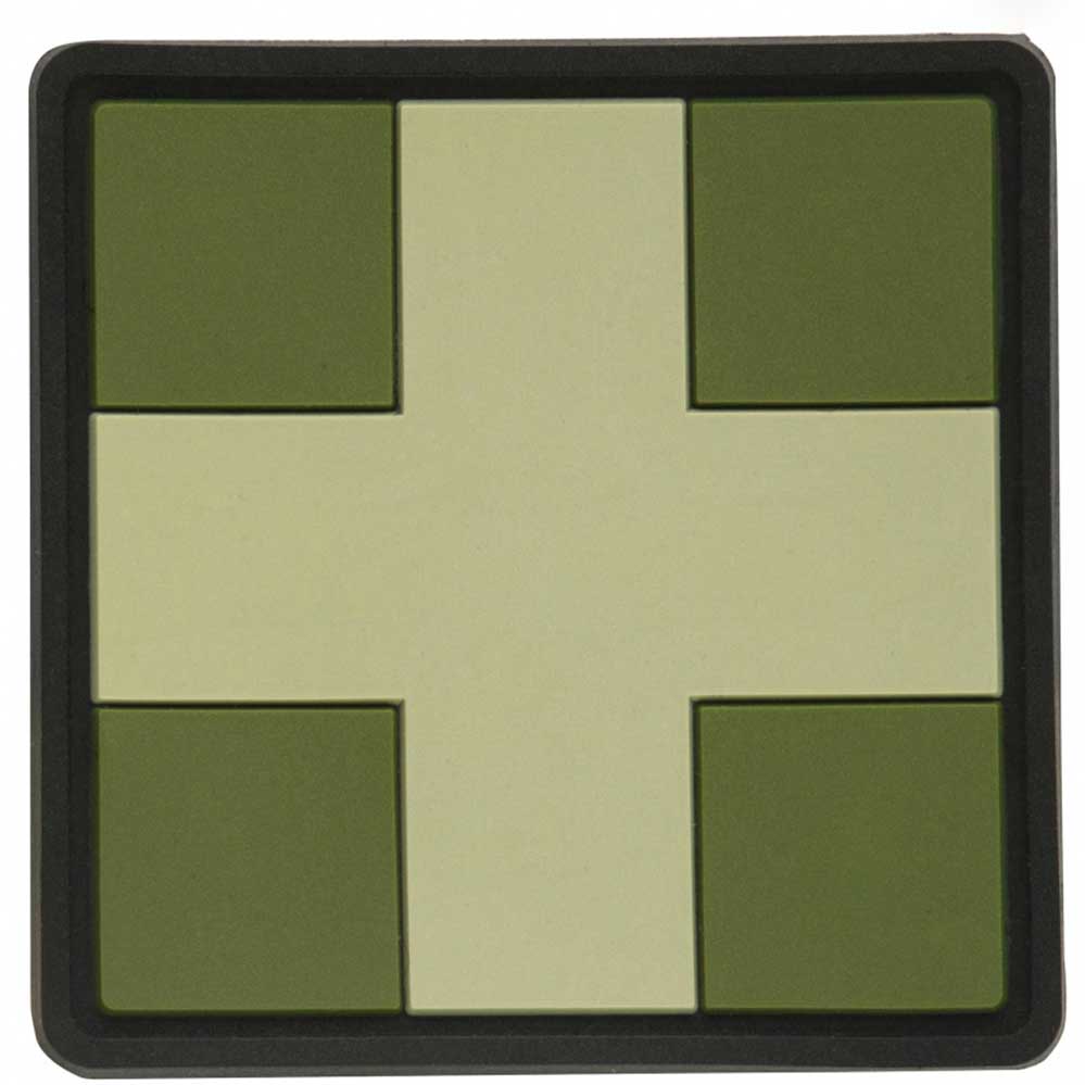 M-Tac Medic Cross Square PVC medical patch - Olive - Buy Online ...