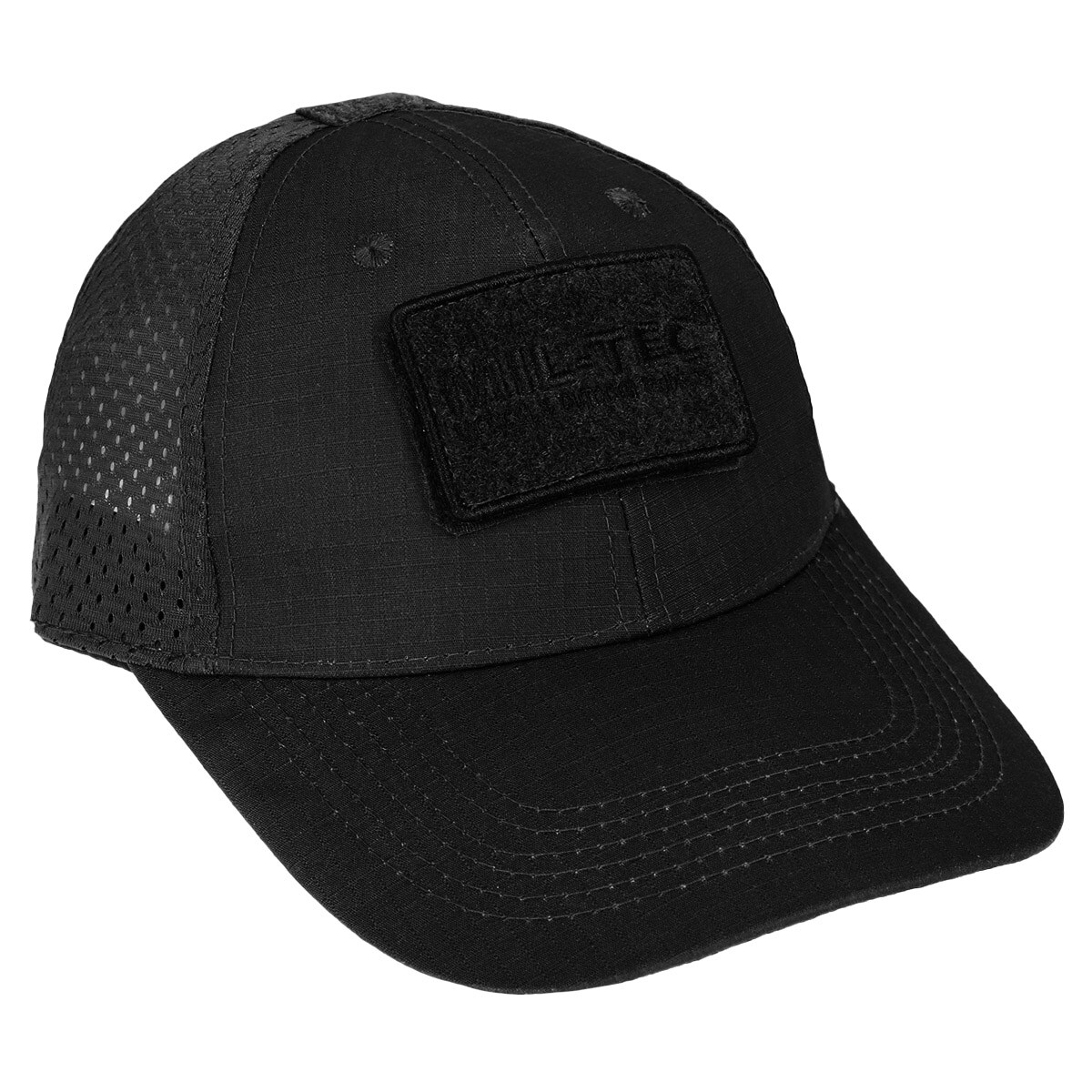 Mil-Tec Net Baseball Cap - black - Buy Online - MILITARY.EU Shop