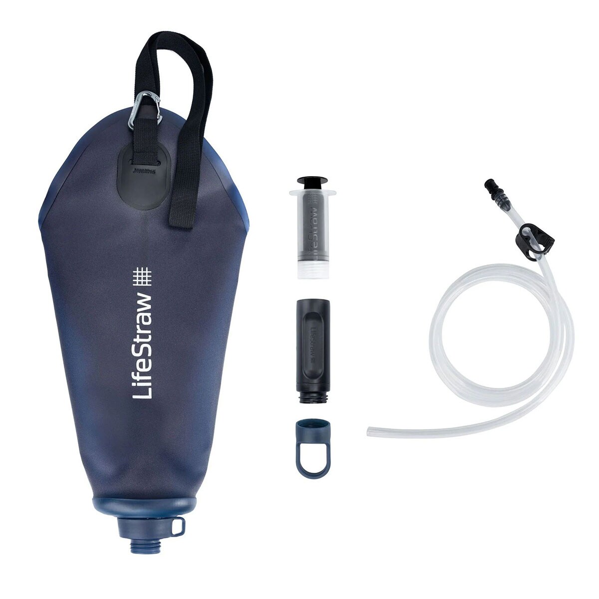 LifeStraw Peak Flex Gravity Water Filter System 3L - Mountain Blue ...
