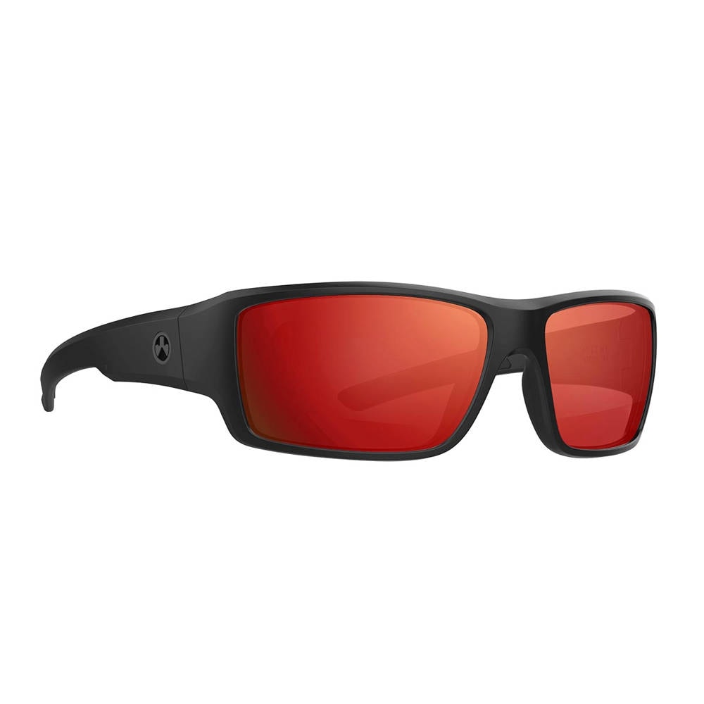 Magpul Ascent Eyewear polarized tactical glasses - Black/Red - Buy ...