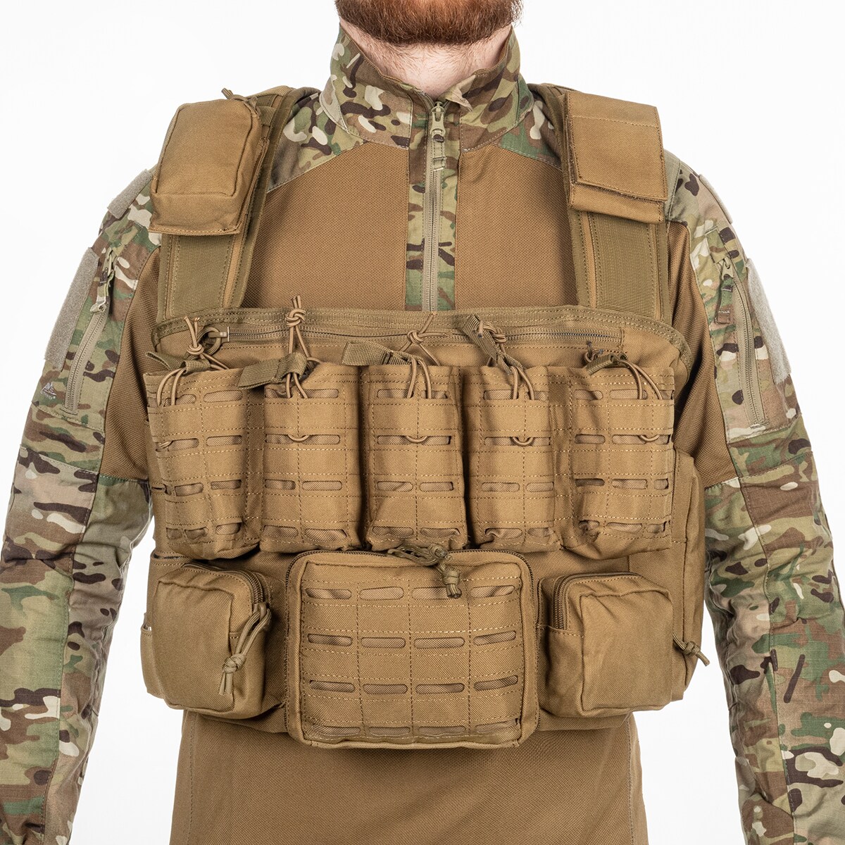 Tactical waistcoat Voodoo Tactical Chest Rig - Coyote - Buy Online ...