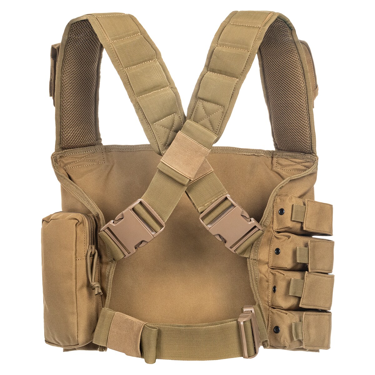 Tactical waistcoat Voodoo Tactical Chest Rig - Coyote - Buy Online ...