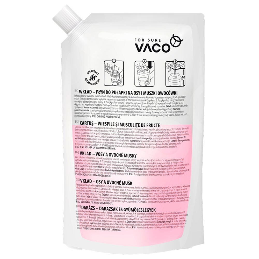 Vaco 200 ml Wasp and Hornet Trap Refill Liquid - Buy Online - MILITARY.EU Shop