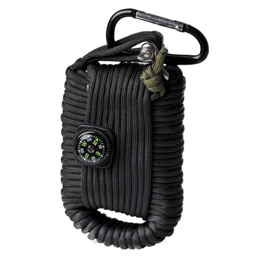 Набір для виживання Mil-Tec Paracord Survival Kit Large - Black ...